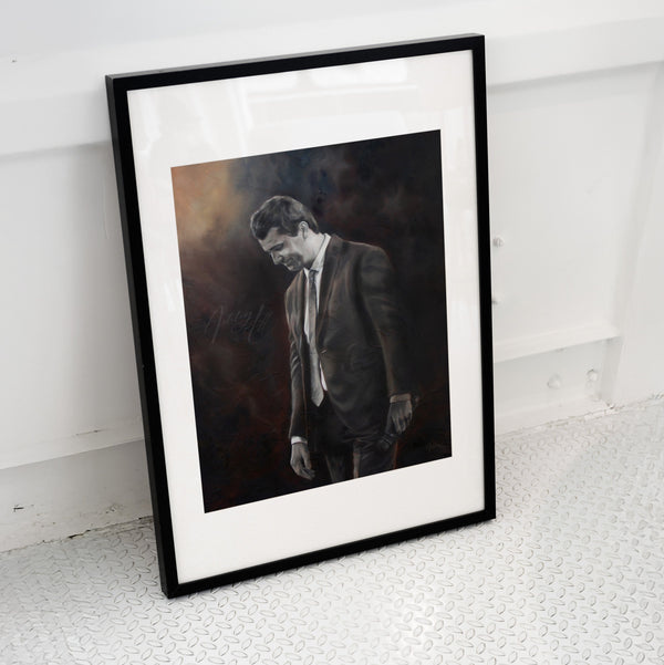 Charlie Kirk Tribute Canvas Print – Ashley Huff Art & Design